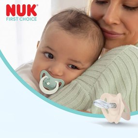 Dudlík NUK First Choice Night 0-6m 2 ks Bunny/Sheep velikost 0-6 m