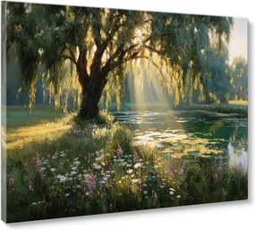 Obraz 113x85 cm Sunlit Willow – Styler