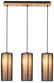 Závěsné svítidlo s textilním stínidlem Kioto – Candellux Lighting