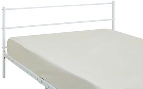 Kovová postel Merlin 160x200cm, bílá