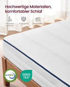 Matrace s gelovou paměťovou pěnou RMZ102W101 výška 12 cm