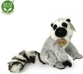 RAPPA Plyšový lemur 19 cm / ECO-FRIENDLY / od 0 měsíců
