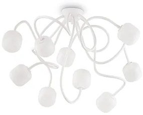 Stropní svítidlo Ideal Lux Octopus PL9 bianco 174990 bílé