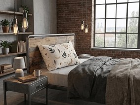 Povlak na polštář z mikrovlákna BOHO MOON 50x70 cm, krémový