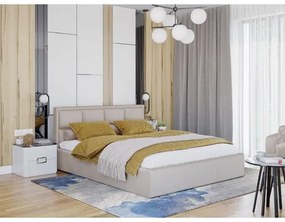 Čalouněná postel OTTO rozměr 160x200 cm Béžová