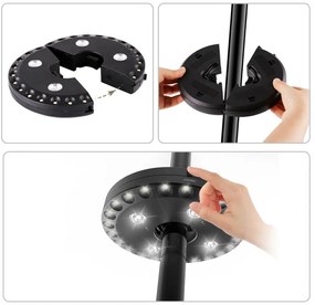 LED lampa ke slunečníkům
