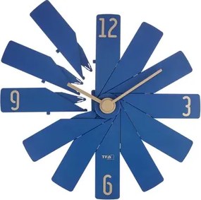 TFA 60.3020.06 CLOCK IN THE BOX modrá / Nástěnné hodiny / O 400 mm / T