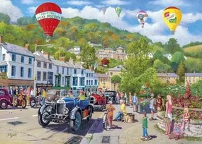 GIBSONS Puzzle Vesnice Matlock Bath / 1000 dílků / 68 x 49 cm