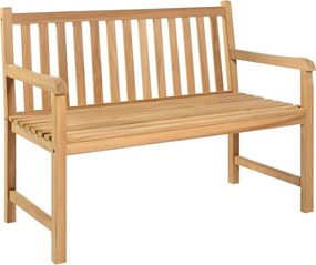 vidaXL Zahradní lavice 114 cm masivní teakové dřevo [316622]