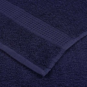 Ručníky FROGN 10 ks tmavě modré 100x200 cm 360 g/m² 136796