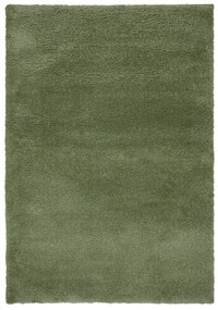 Flair Rugs koberce Kusový koberec Shaggy Teddy Olive Rozměry koberců: 120x170