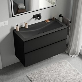 Koupelnová skříňka LAVOA 80 cm s umyvadlem z minerálního odlitku CREAM