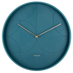 KARLSSON Nástěnné hodiny Echelon 40 × 4,5 cm
