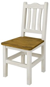 Massive home | Jídelní židle Corona bílý vosk MHSIL050B