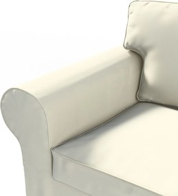Potah na pohovku IKEA Ektorp 2-místná rozkládací  NOVÝ MODEL 2012 barva krémová látka lesklé, sametová