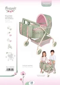 DeCuevas 86068 Botanic 2026 / Kočárek pro panenky / 56 cm / s taškou /