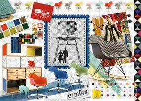 Ravensburger Spektrální design Eames / 1000 dílků / od 14 let