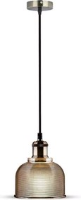 LED Solution Skleněný Amber lustr pro žárovku E27 Ø145mm 3732