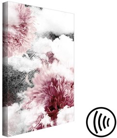 Obraz Květiny v mracích (1-dílný) vertikální