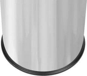 ALDA Cigarette Pillar 15 l lesklá / Odpadkový koš s popelníkem / nerez
