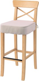 Sedák na židli IKEA Ingolf - barová barva béžová látka sametová