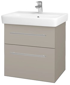 Dřevojas Koupelnová skříň Q MAX SZZ2 60 Varianta: N07 Stone / Úchytka T02 / N07 Stone