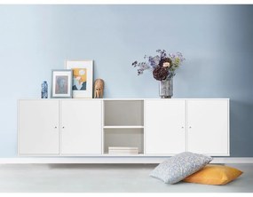 Bílá závěsná knihovna 220x61 cm Mistral – Hammel Furniture