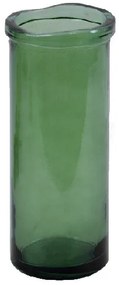 San Miguel VIDRIOS SAN MIGUEL !RECYCLED GLASS! Váza z recyklovaného skla "SIMPLICITY", 36 cm, zelená