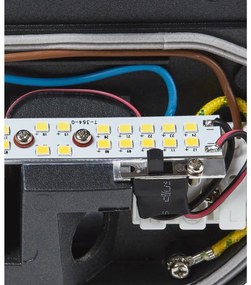 SLV 1002868 Downunder Out, kulaté venkovní svítidlo na stěnu, LED 4,5W 3000K, antracid, průměr 14cm, IP65