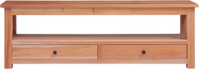TV stolek 120 x 30 x 40 cm masivní mahagonové dřevo 283840