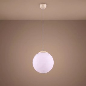 Sollux Lighting Závěsné svítidlo UGO 30 béžové