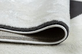 Dywany Łuszczów Kusový koberec Mode 8598 geometric cream/black ROZMĚR: 160x220
