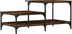 vidaXL Konferenční stolek 100x50,5x45 cm kompozitní dřevo [835381] Barva: kouřový dub