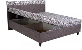 Pohoda Čalouněná postel IRENE s úložným prostorem | Látka: Gomez 10,Šířka matrace: 160 cm