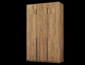 ADRK Furniture Bregma III skříň s nástavcem – otočná ADRK-W-BREG-150-AB