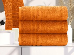 Osuška Comfort 70 x 140 cm oranžová, 100% bavlna