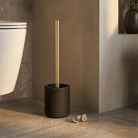 WC štětka AQUAMARBRE NOIR/OR, 10,2 x 36,5 cm