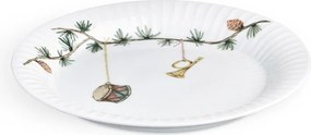Bílý dezertní porcelánový talíř s vánočním motivem ø 19 cm Hammershøi Christmas – Kähler Design