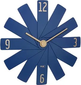 TFA 60.3020.06 CLOCK IN THE BOX modrá / Nástěnné hodiny / O 400 mm / T
