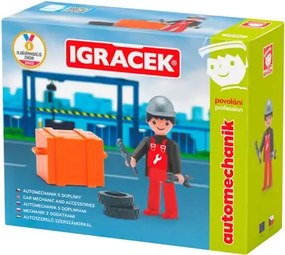 EFKO Figurka Igráček Automechanik / Kloubová / Povolání / 7,5 cm / s d