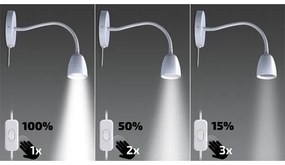 Brilagi - LED Stmívatelná Flexibilní lampička LED/4W/230V bílá