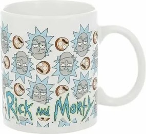 STOR Hrneček keramický 325 ml Rick  Morty Faces