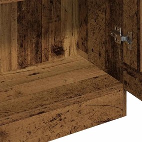 Skříň old wood 82,5 x 30,5 x 185 cm kompozitní dřevo 3318716