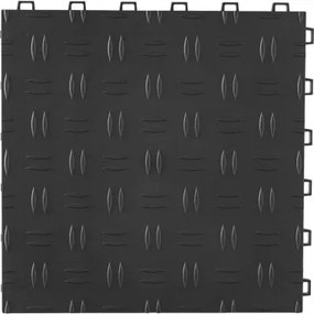 Garážové dlaždice zámkové, 30,5 × 30,5 × 1,3 cm – JQ-3050BK
