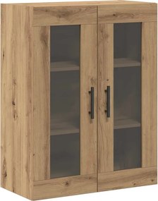 Nástěnné skříňky 2 ks Artisan dub a černá 69,5 x 34 x 90 cm 3394567