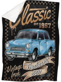 Deka Trabant Blue (Podšití beránkem: ANO)