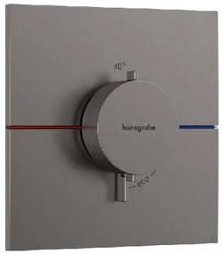 Hansgrohe ShowerSelect Comfort - Termostatická baterie pod omítku, kartáčovaný černý chrom 15574340