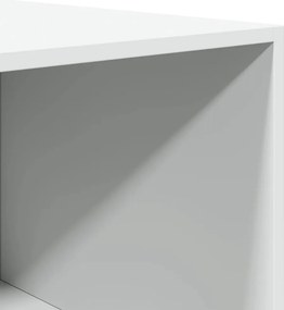 Šatní skříň bílá 50 x 50 x 200 cm kompozitní dřevo 3307711