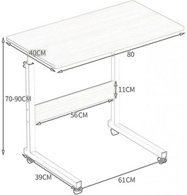 Mobilní stůl pod notebook TABLET STL03WZ4