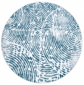 Kusový koberec Faris modrý kruh 160cm